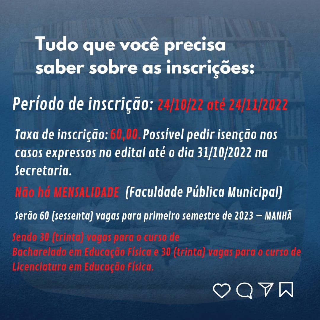 Invista no seu Futuro - Tudo que você precisa saber sobre as inscrições ...